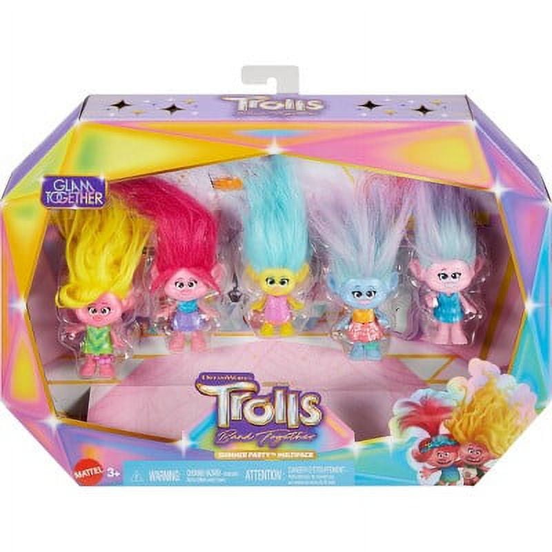 DreamWorks Trolls Band Together Shimmer Party Multipack Dolls Toy New ...