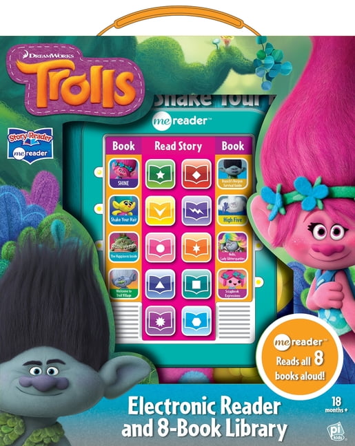 Dreamworks Trolls - Interactive Me Reader Electronic 8 Book Set for ...