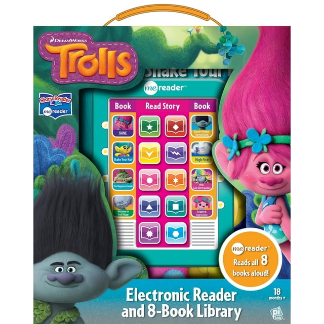 Dreamworks Trolls - Interactive Me Reader Electronic 8 Book Set for ...