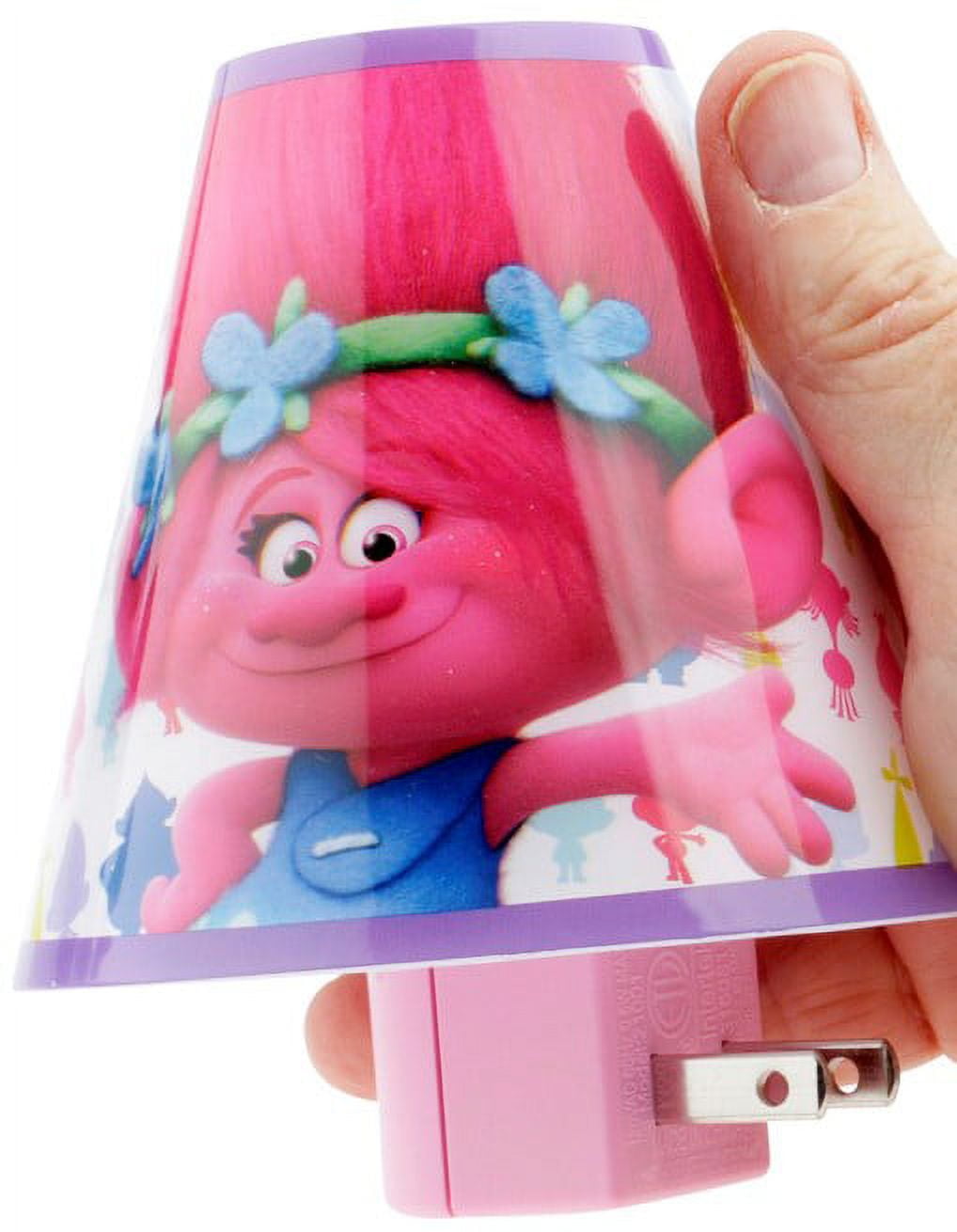 DreamWorks Trolls Movie Pink LED Night-Light - Walmart.com