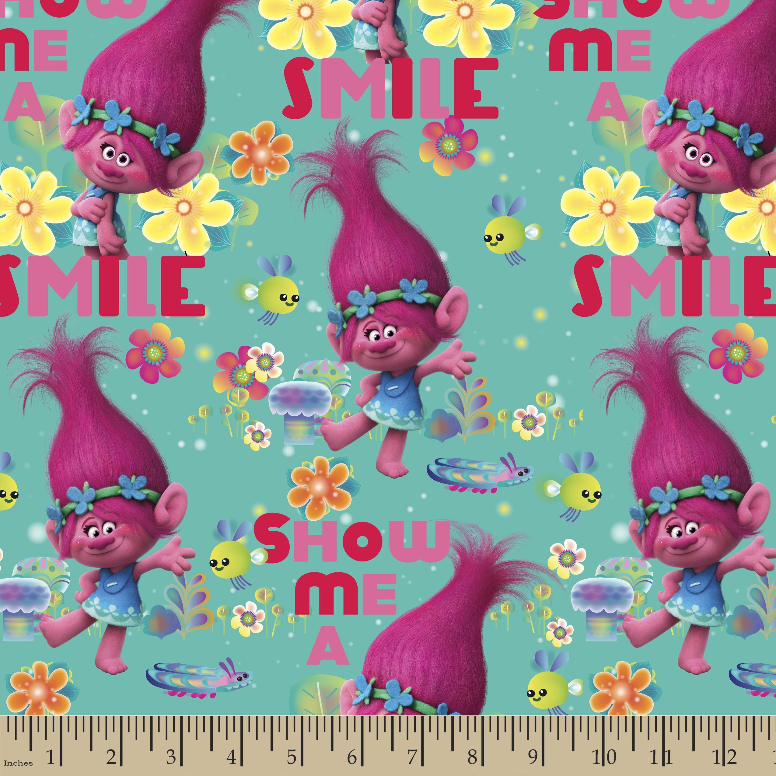 DreamWorks Trolls Poppy Fabric, per Yard - Walmart.com