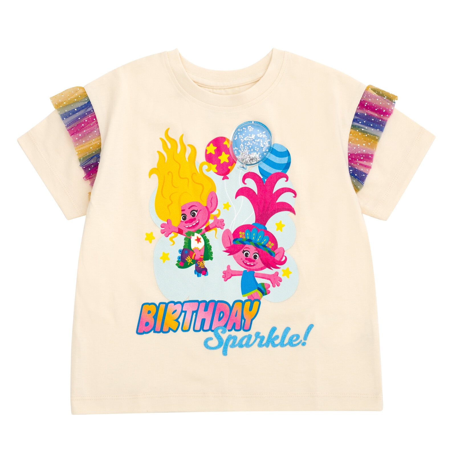 DreamWorks Trolls Poppy Viva Birthday T-Shirt Toddler to Big Kid ...