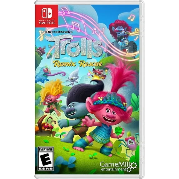DreamWorks Trolls Remix Rescue - Nintendo Switch – OLED Model, Nintendo ...