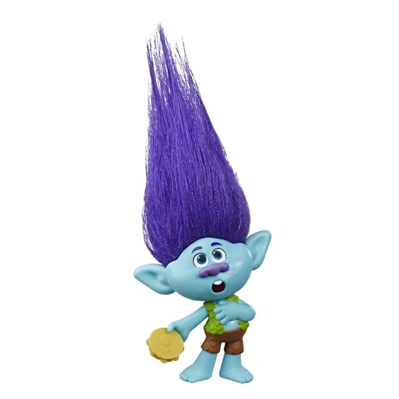DreamWorks Trolls World Tour Branch Doll, with Tambourine Accessory ...