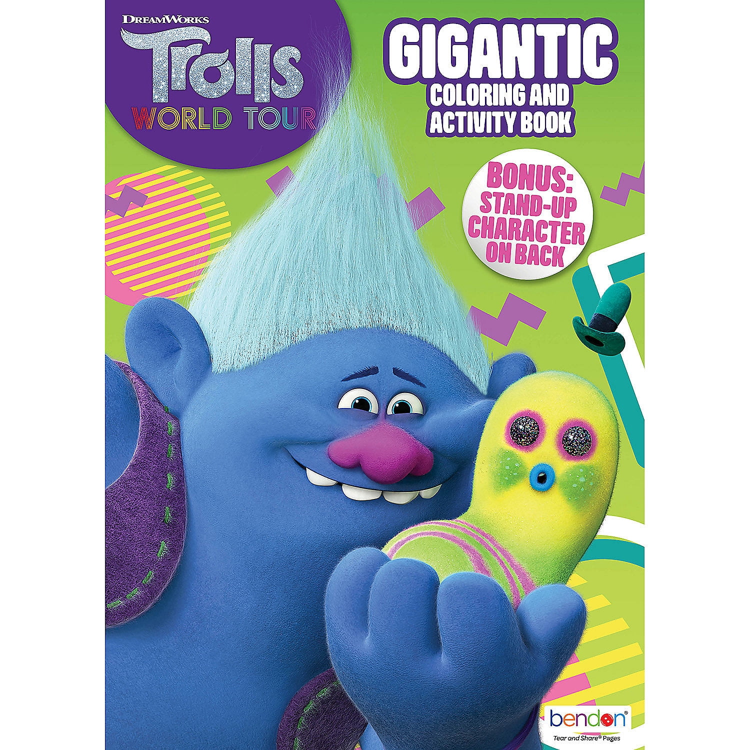 DreamWorks Trolls World Tour Gigantic Coloring & Activity Book ...