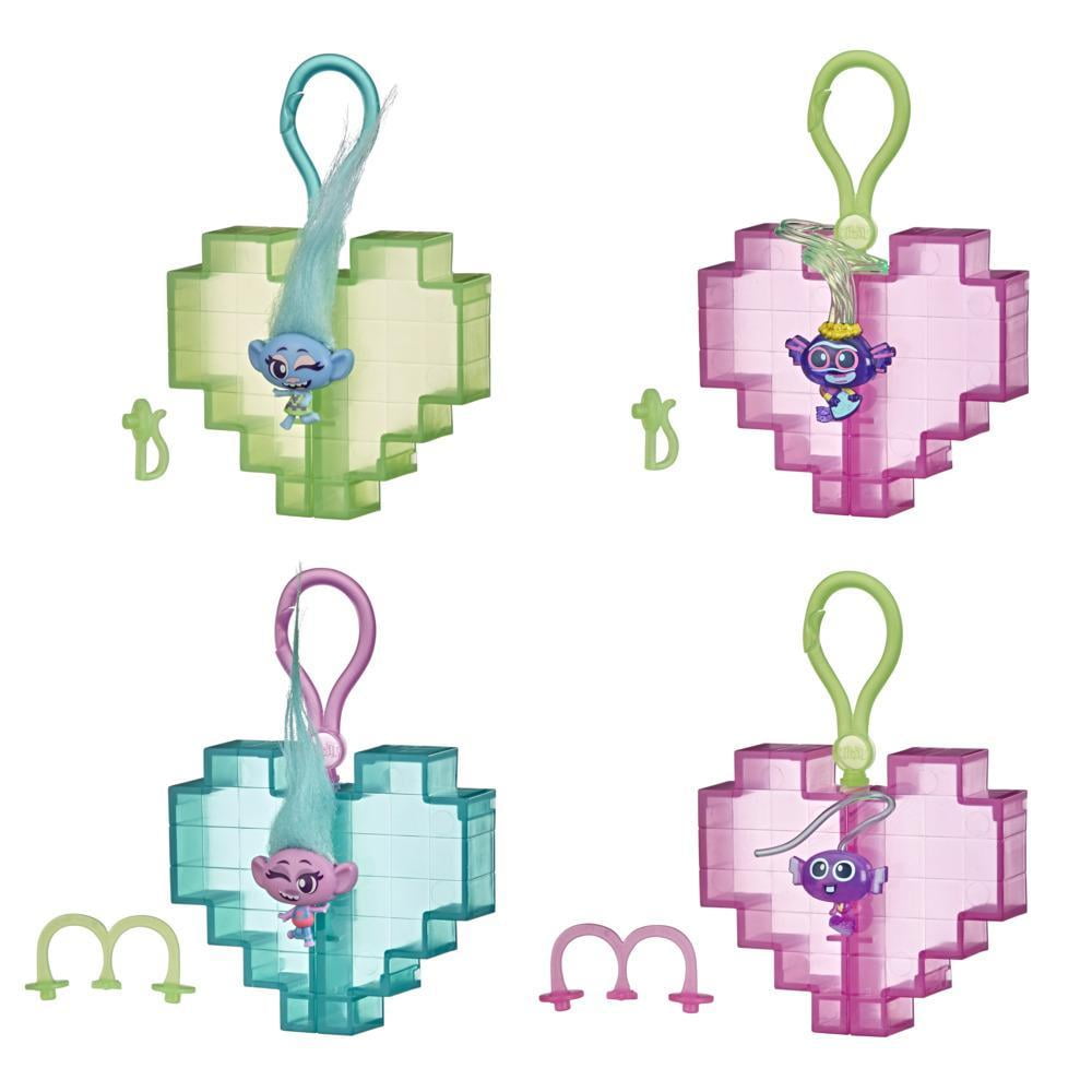 DreamWorks Trolls World Tour Tiny Dancers Surprise 4 Pack Series 3, 4 ...