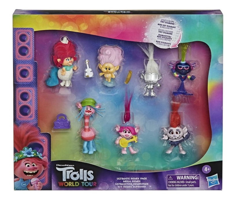 DreamWorks Trolls World Tour Ultimate Remix Pack: 7 Figures with ...