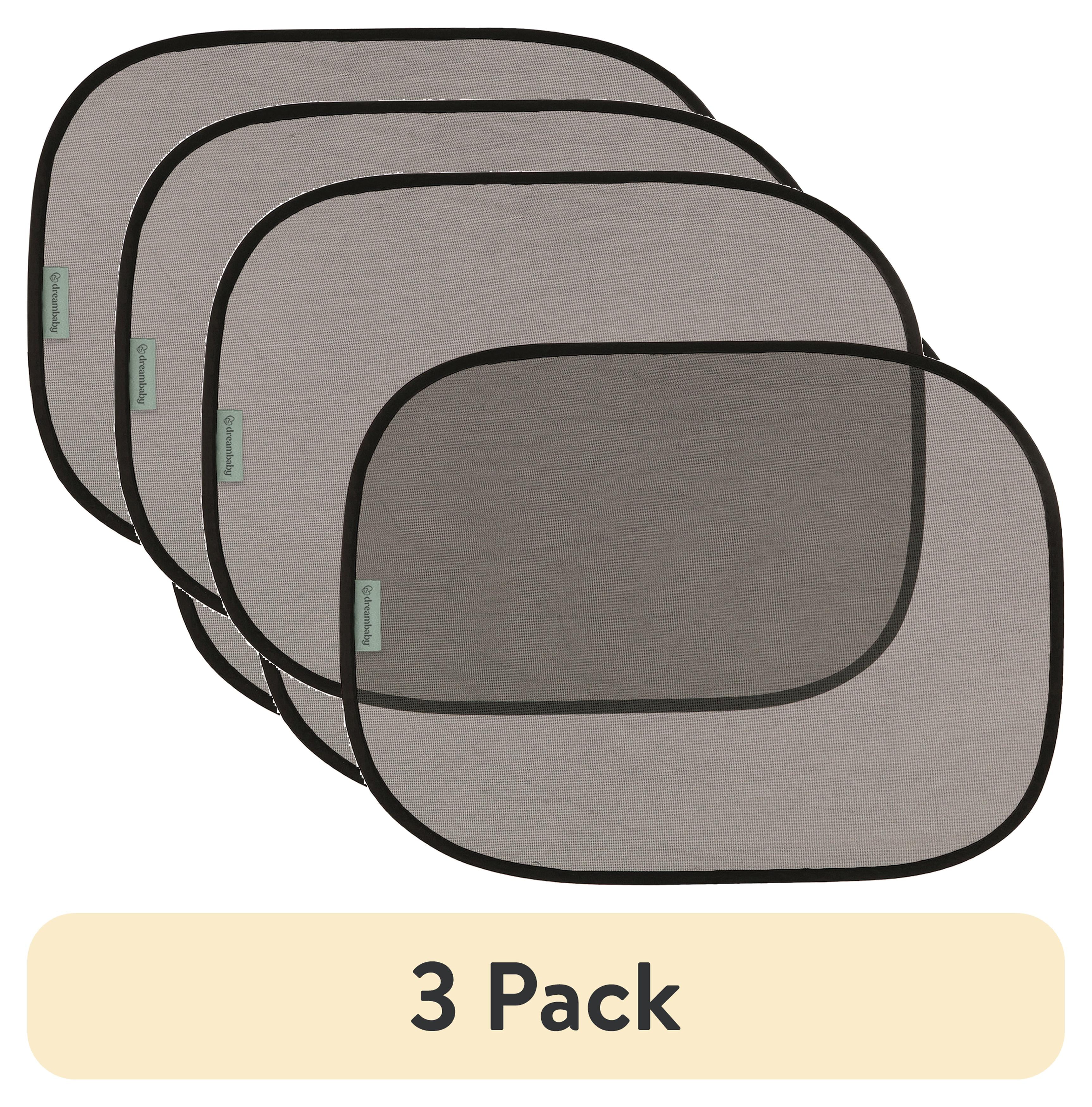 (3 pack) Dreambaby Insta-Cling Static Cling Car Window Shades, UPF 50 ...