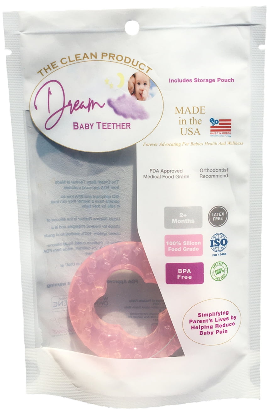 Dreambaby Teether for Baby, Teething Toy Babies Love, No BPA No Salt Made in the USA 1 Unit ...