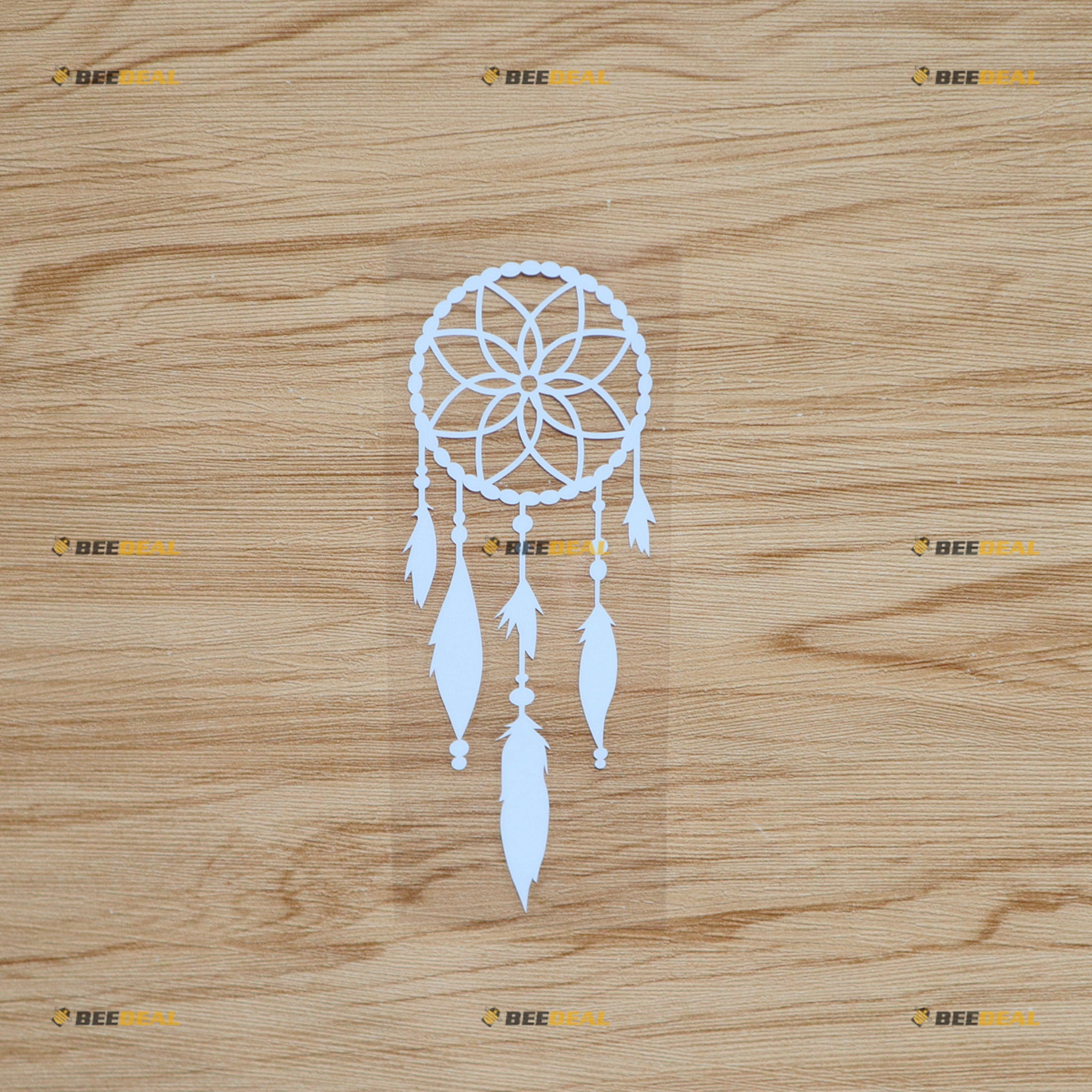 Dreamcatcher Native American Indian Sticker Decal Vinyl - White 6 ...