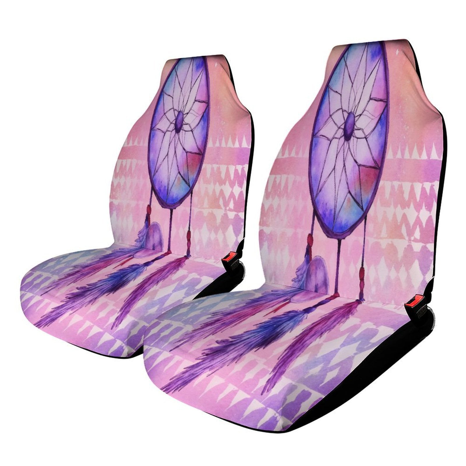 Dreamcatcher Watercolor Art Set of 2 Car Seat Covers Seat for Carseats ...