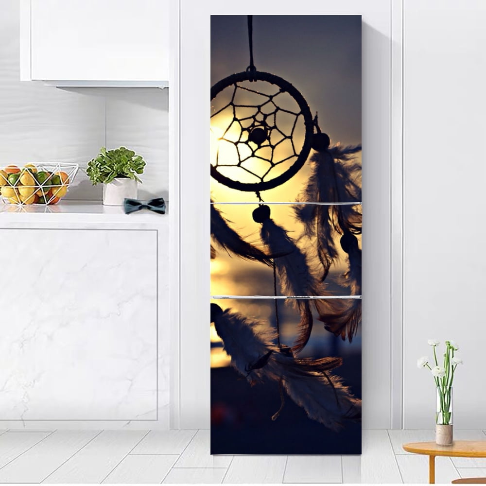 Dreamcher pattern self-adhesive refrigerator sticker decorative pattern ...