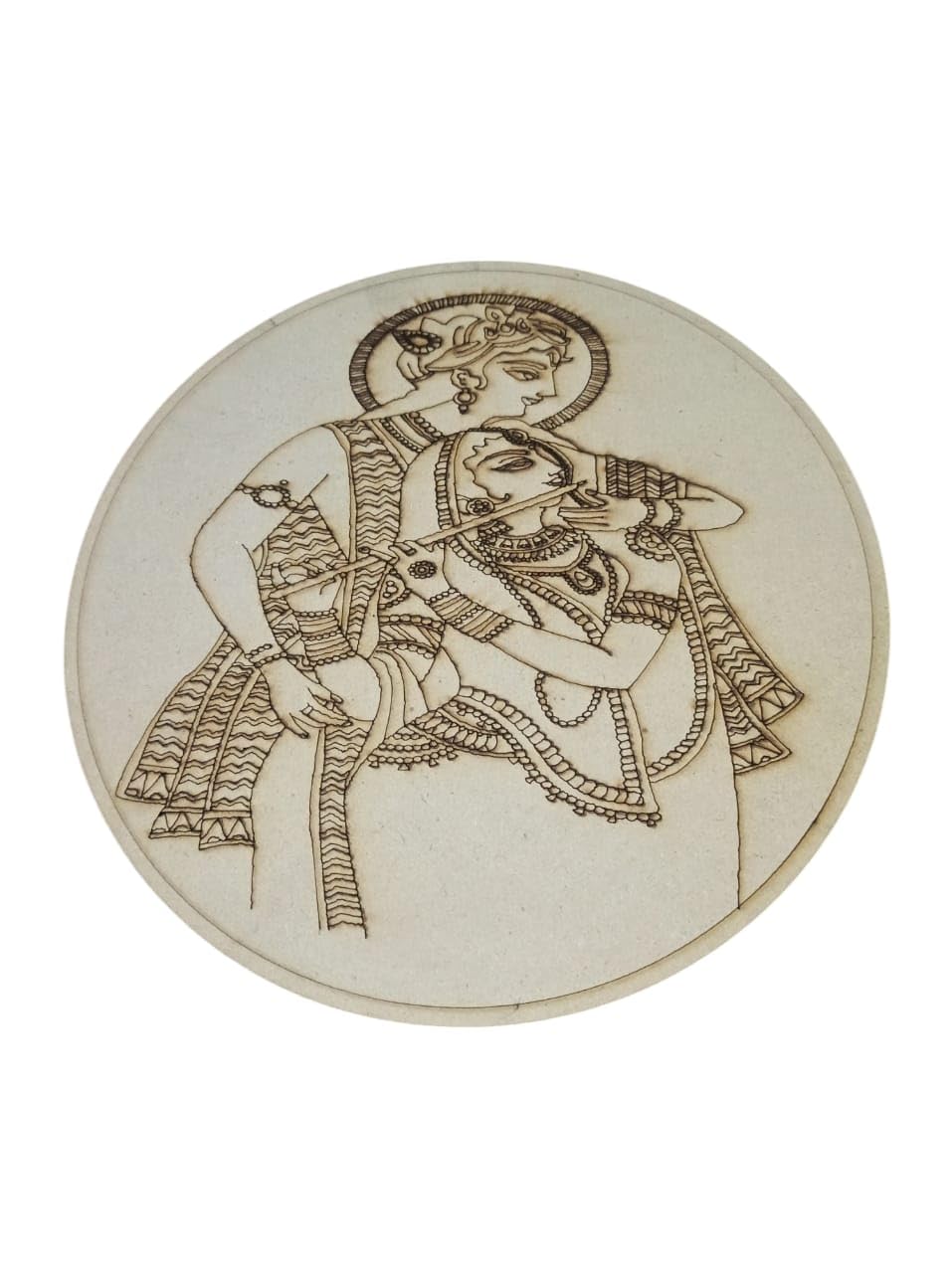 Dreamcraft Pre Marked 3 Pcs Krishna Design1 Wooden MDF Boards Laser ...