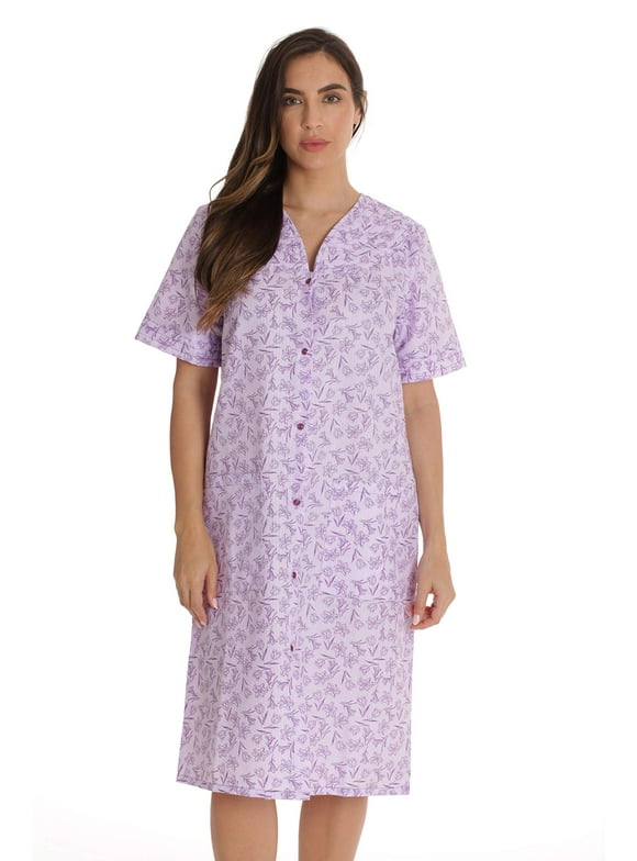 Womens Snap Front Duster