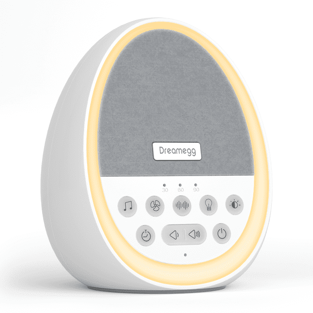 Dreamegg Baby Sound Machine, White Noise Machine, Sleep Soother for ...