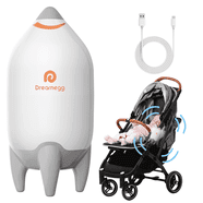 Hoovy Portable & Rechargeable Stroller Fan with Flexible Tripod Legs ...