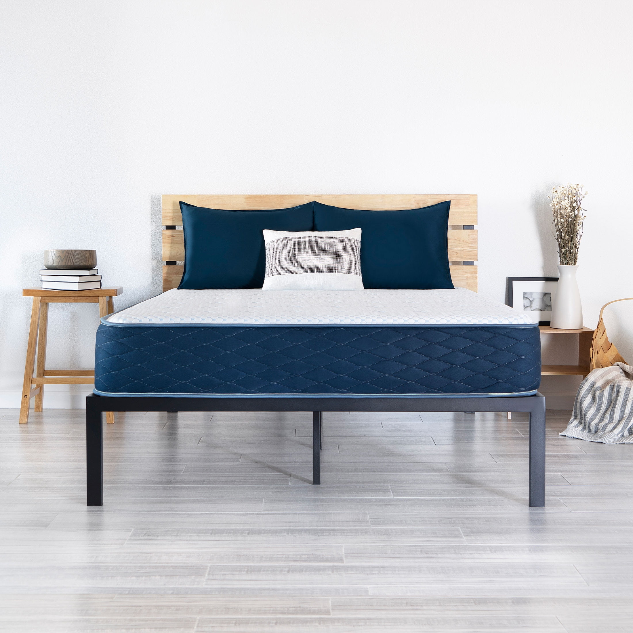 "Dreamfoam Arctic Dreams 10"" Memory Foam Hybrid Mattress, Cool Touch ...