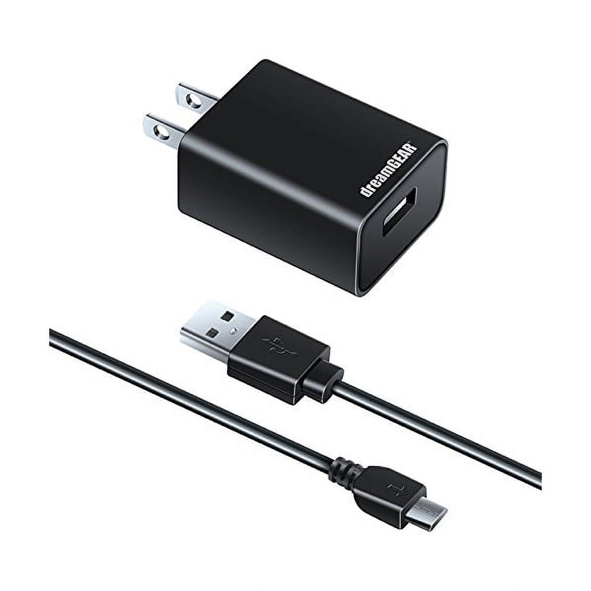 Dreamgear Charge & Play Pro for Xbox One with 10-Ft Micro USB Cable for ...