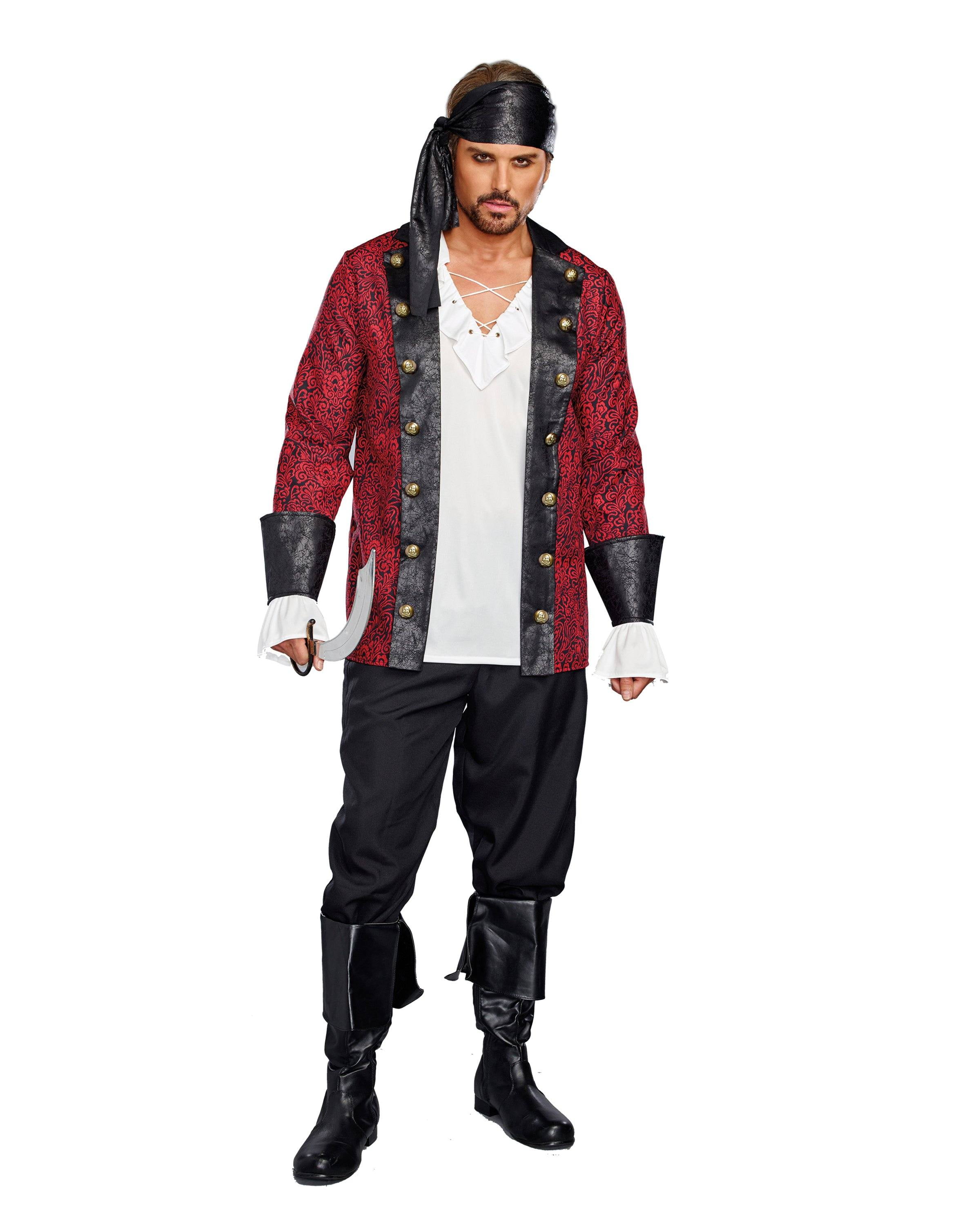 Dreamgirl Men's Holy Ship! Pirate Costume Set - Walmart.com