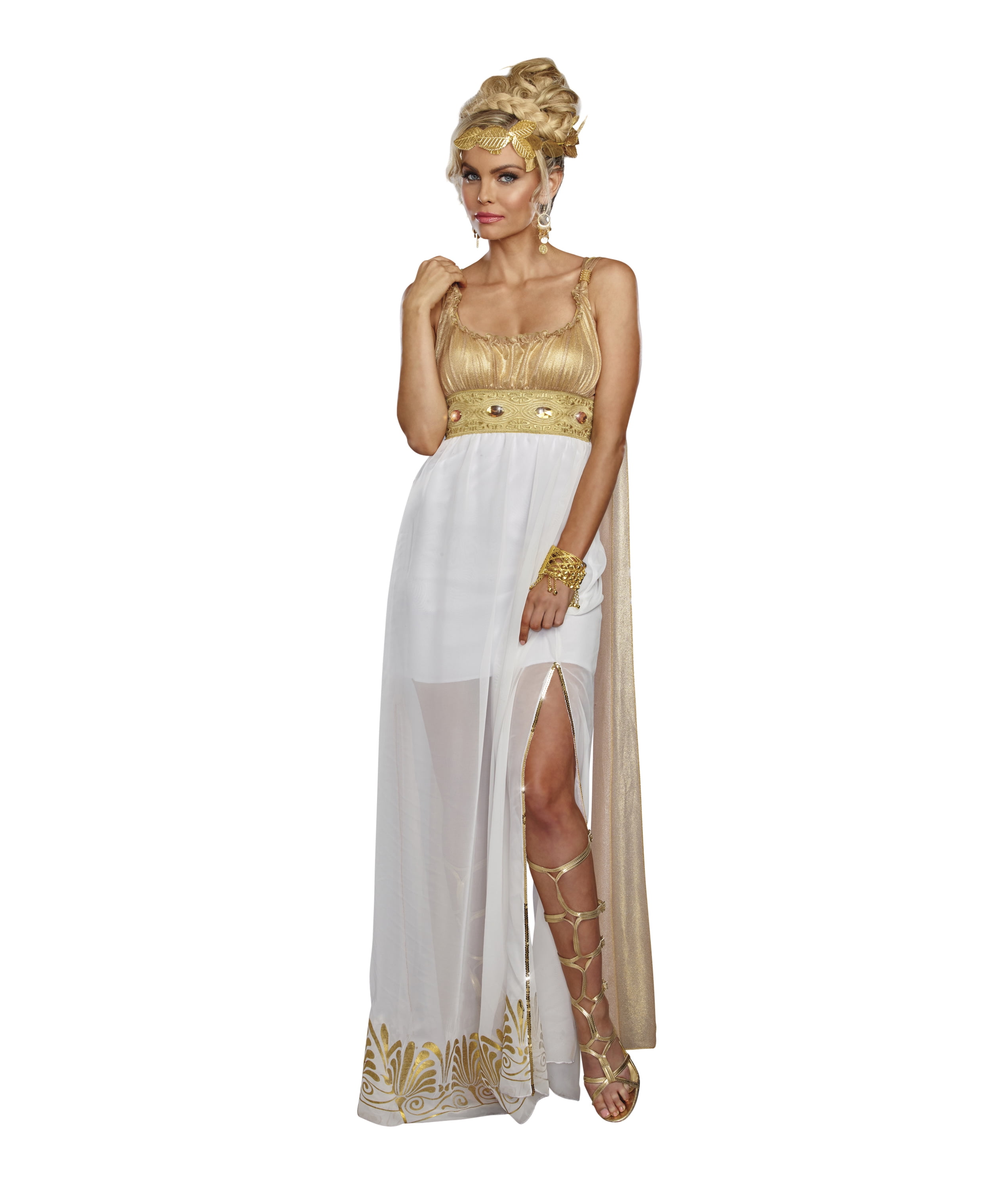 Dreamgirl Women's Athena Greek Goddess Costume - Walmart.com