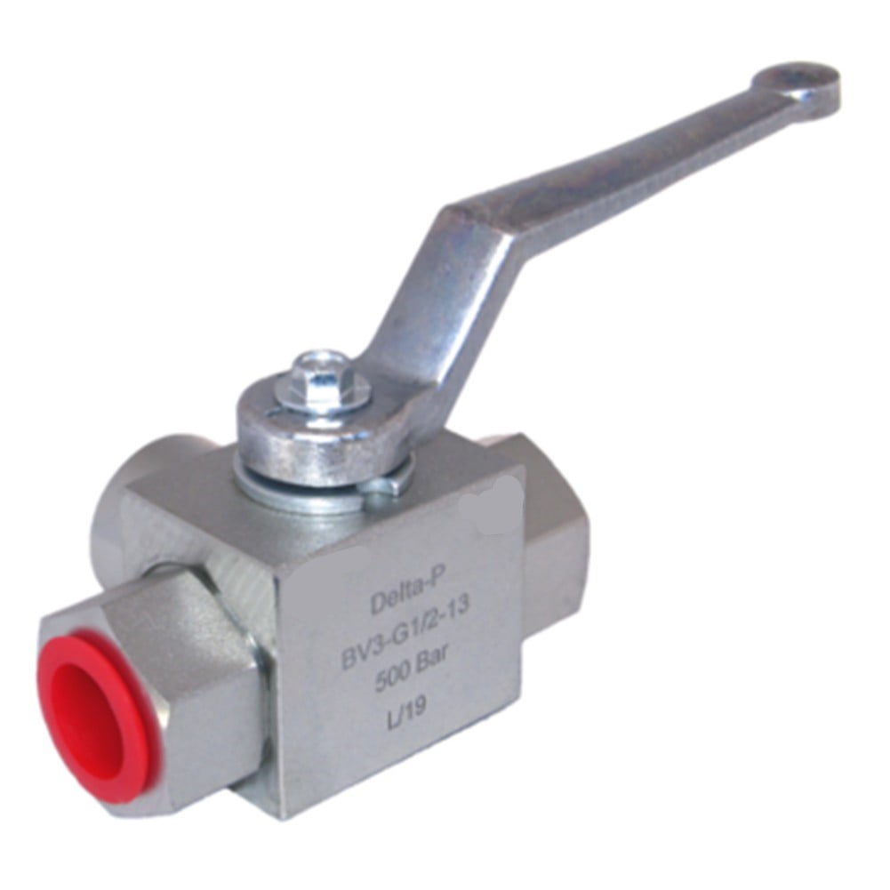 Dreamhall 1 Pcs Hydraulic 3 Way High Pressure Ball Valve - 1/4\" to 1 ...