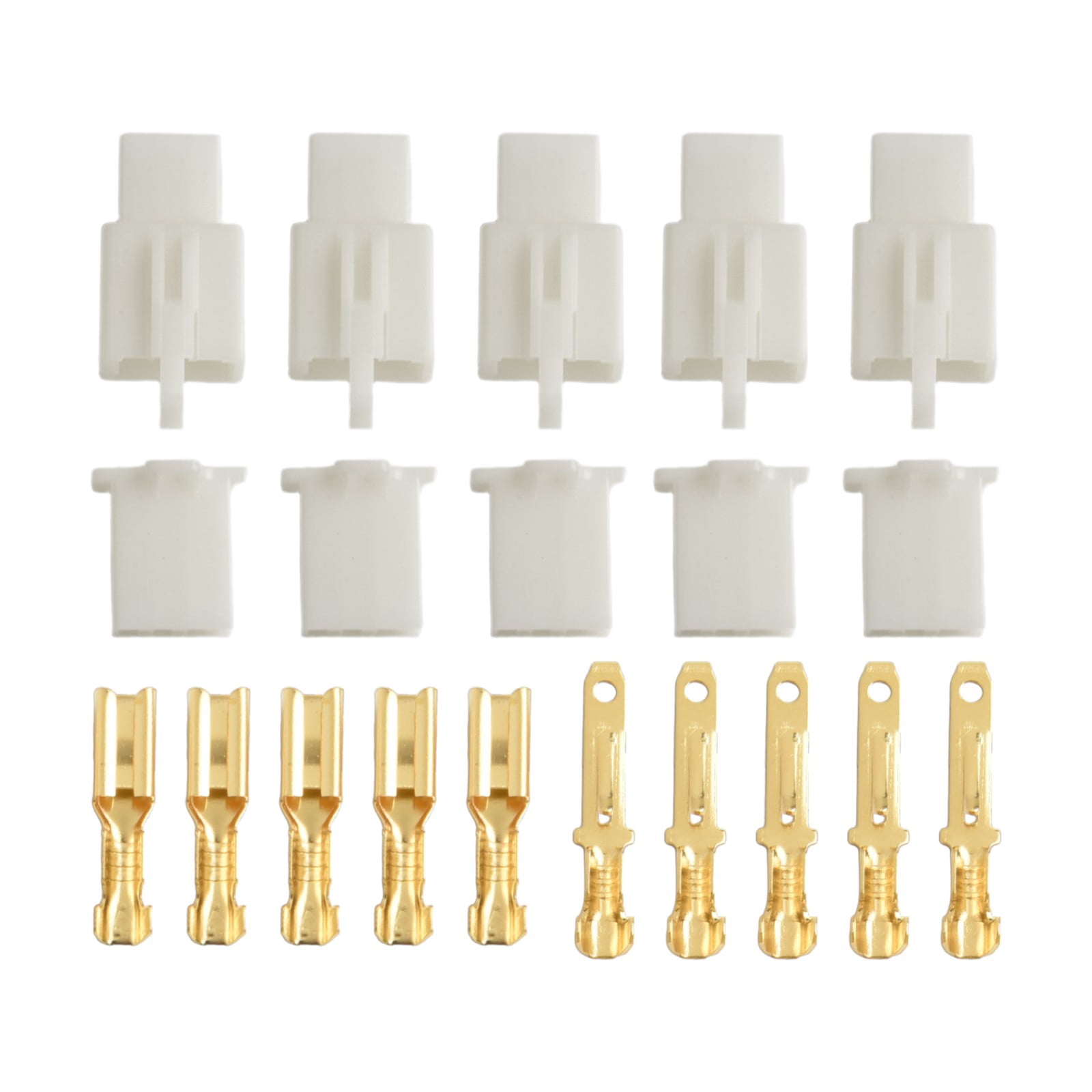 Dreamhall 10 Sets of 2.8Mm Motorcycle Male and Female Terminal Car ...