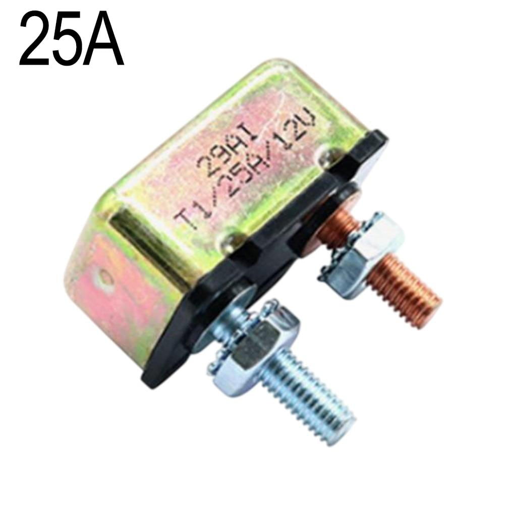 Dreamhall 12V 10-30A Auto Reset Circuit Breaker,Overload Protector for ...