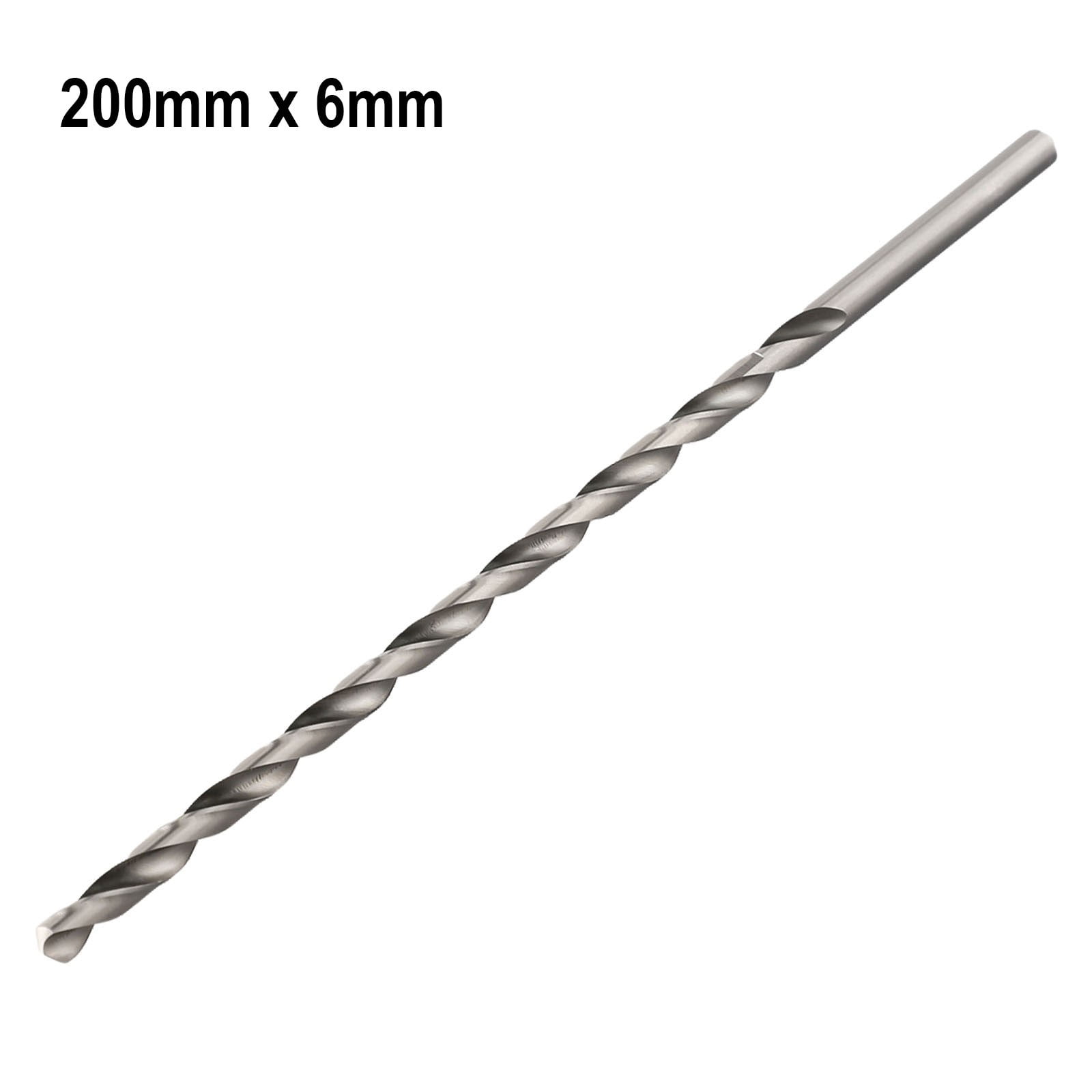 Dreamhall 200Mm Drill Bits Extra Long High Speed Steel Carbide Tipped ...