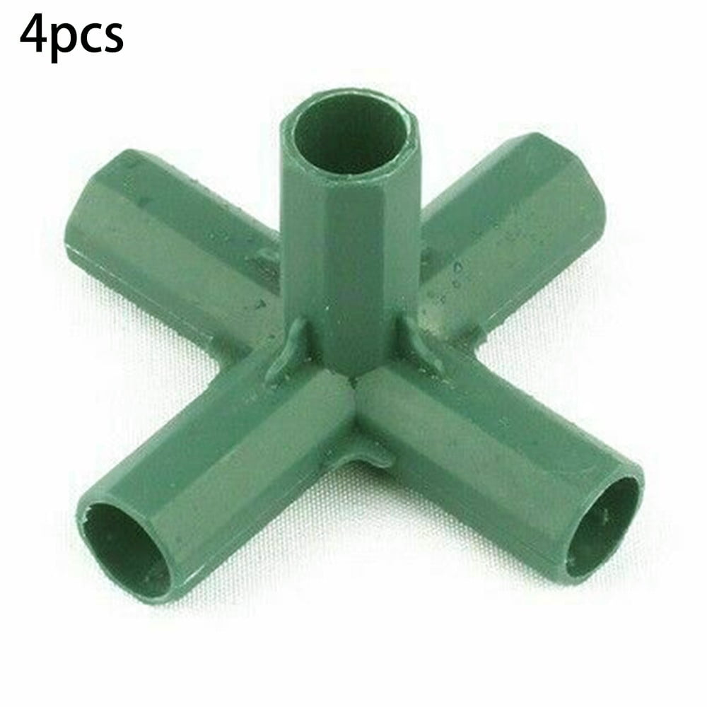 Dreamhall 4Pcs 5 Way 16mm Elbow PVC Pipe Fitting Build Heavy Duty ...
