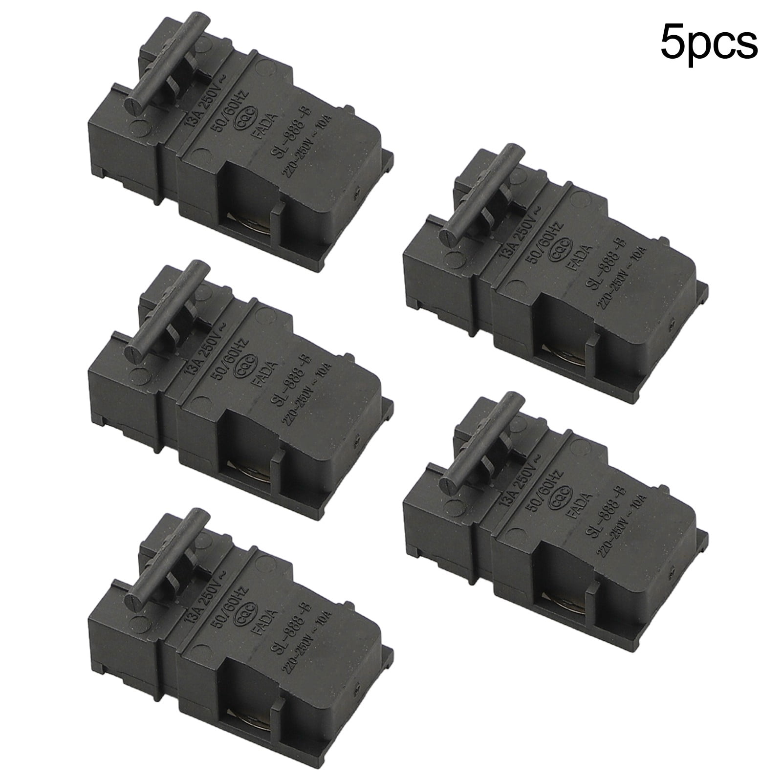 Dreamhall 5Pcs 250V 13A Thermostat Switch Button Switch Electric Kettle ...