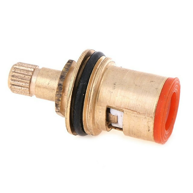 Dreamhall Brass Bathroom Sink Faucet Valve Stem - Hot and Cold Ceramic ...
