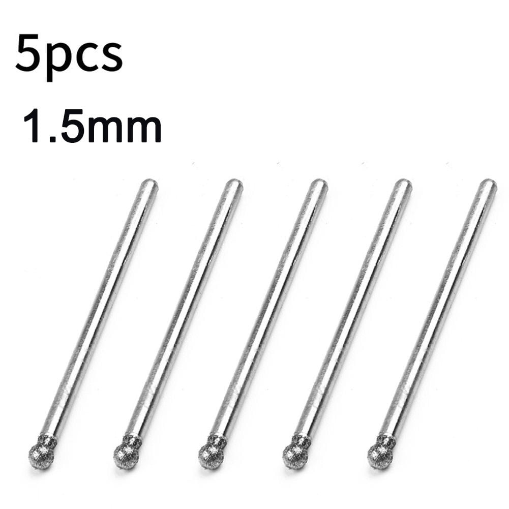 Dreamhall Engraving Accessories Round Burr Drill Bits in A Pack of Five ...
