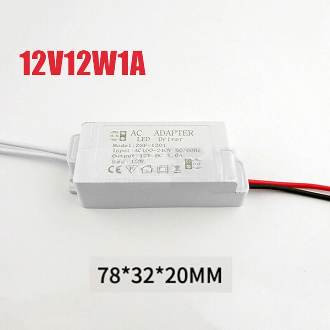 Dreamhall LED Driver Adapters Transformer Power Supply AC to DC 12V for ...
