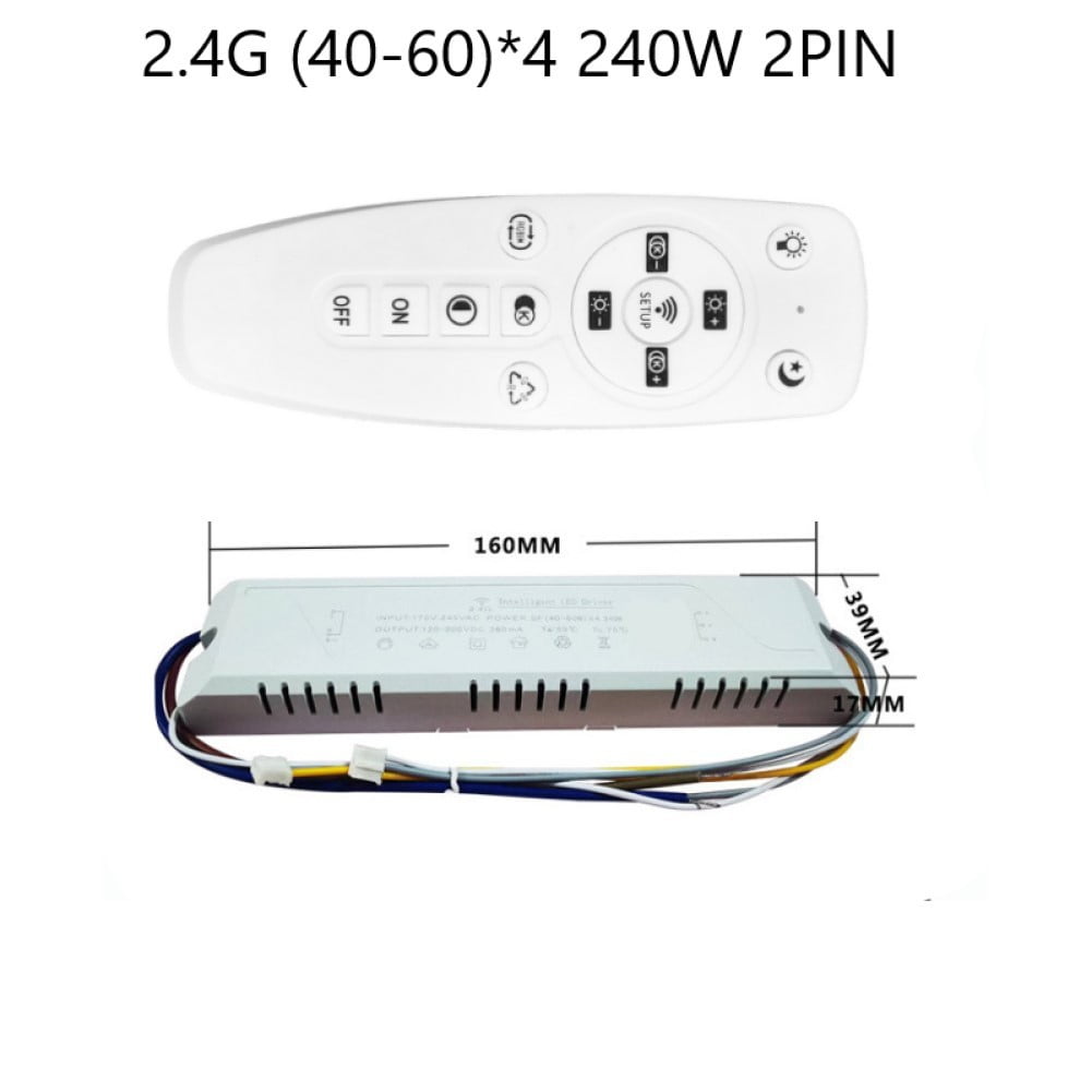 Dreamhall Led Driver 40-60Wx4 240W 2.4G App and Remote Control Lighting ...