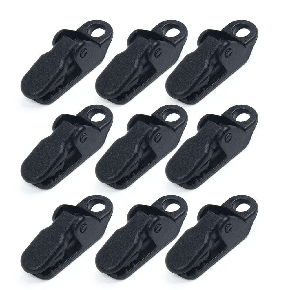 Dreamhall Tarp Clips Heavy Duty Lock Grip, 10 Pack Tarp Clamps Heavy ...