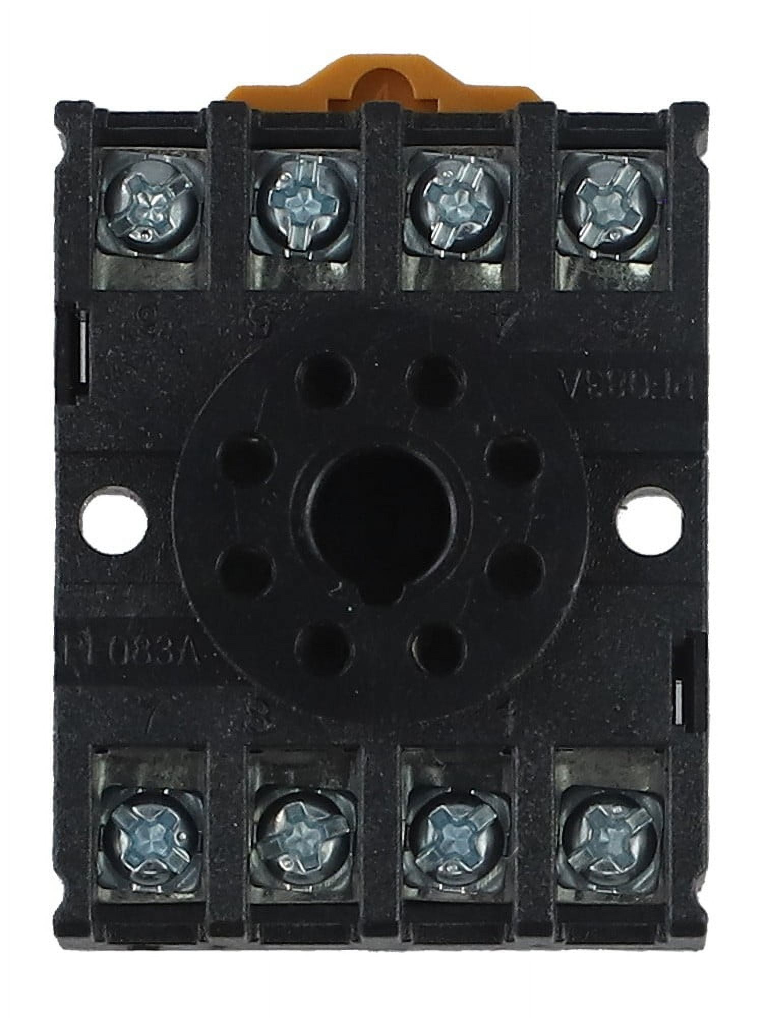 Dreamhall for Pf083A 8 Pin Series Relay Socket Base Widened Galvanized ...