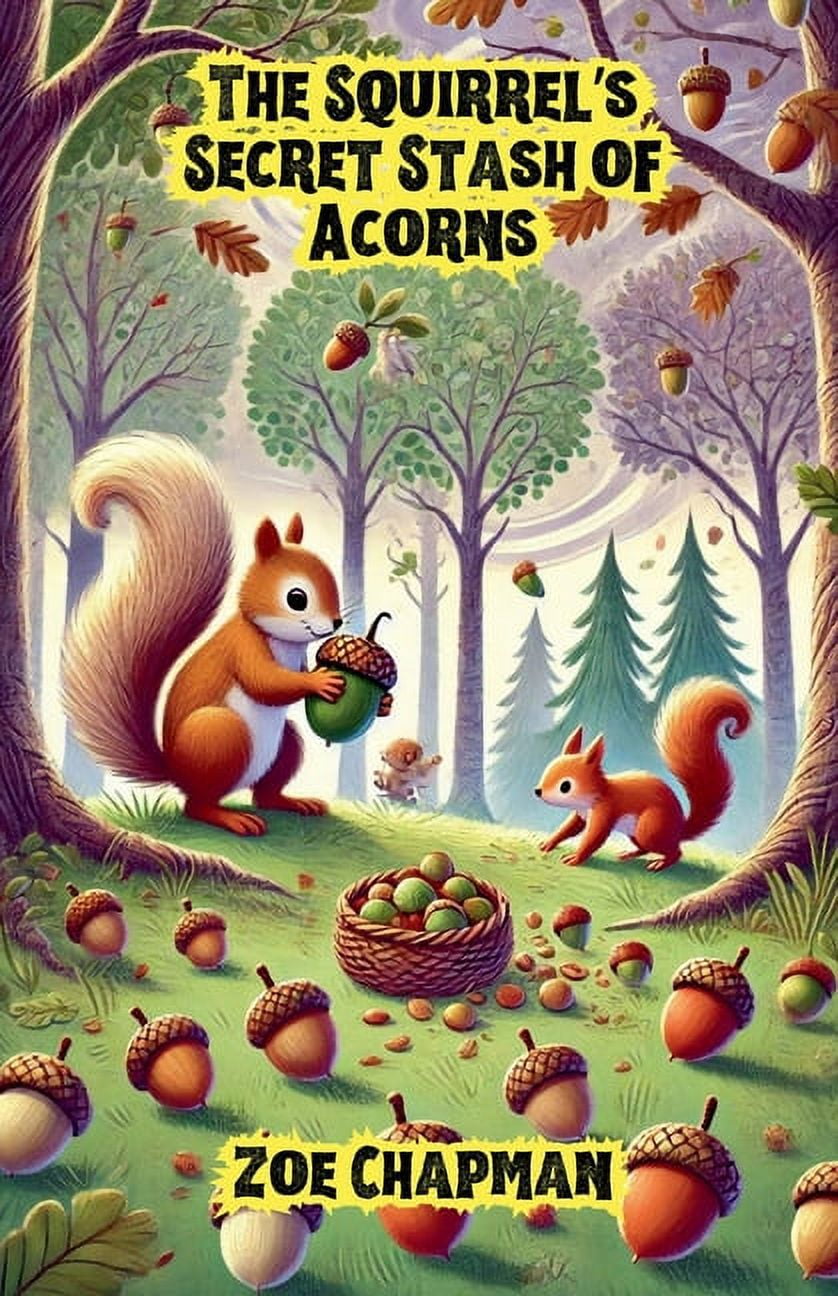 Dreamland Tales Book The Squirrel's Secret Stash of Acorns, (Paperback ...