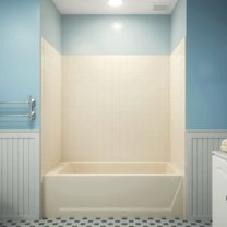 Free Shipping! DreamLine QWALL-Tub 56-60 in. W x 28-32 in. D x 60 in. H ...