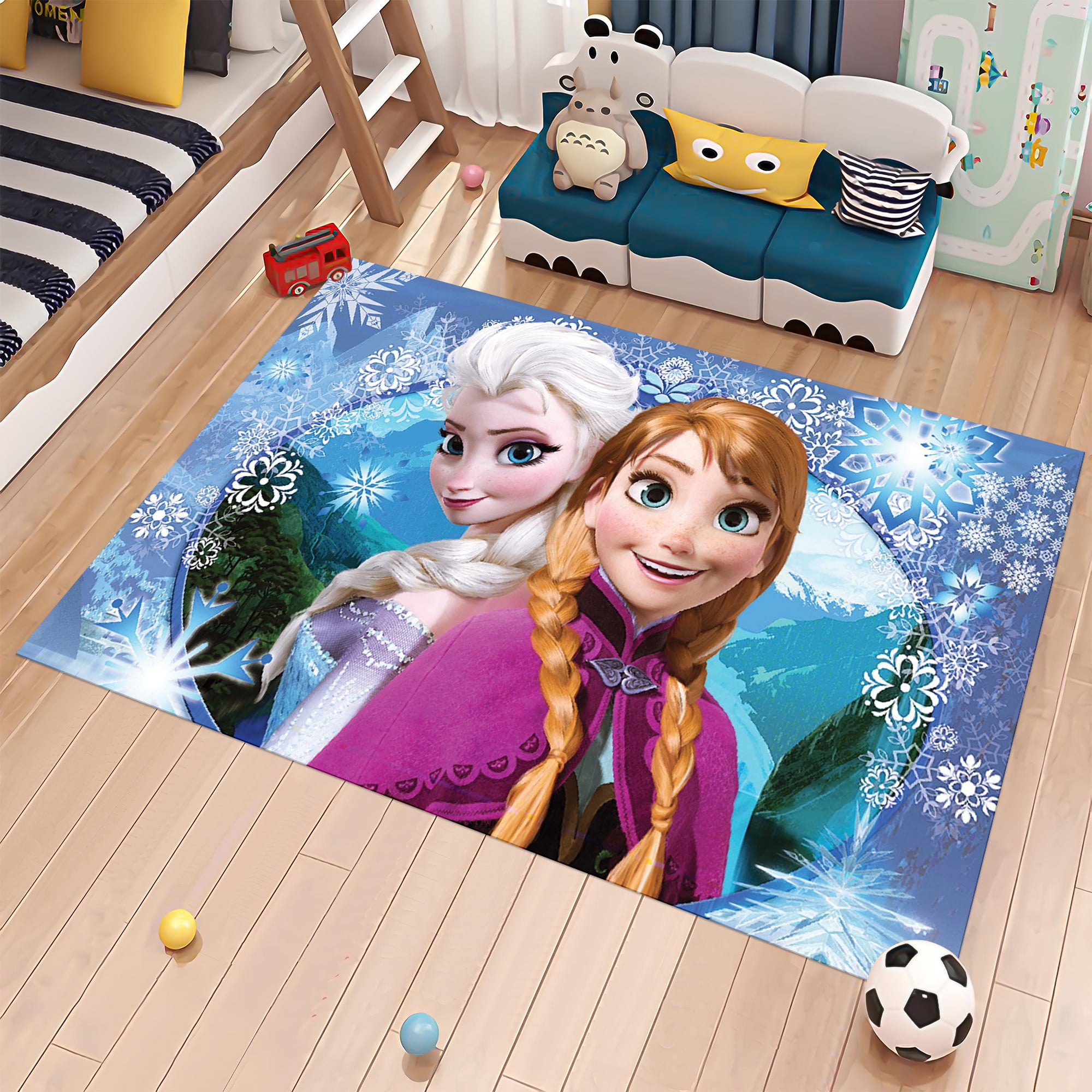 Dreammotif Elsa Rug, Anna Rug, Frozen Rug, Kids Room Rug, Girl Room Rug ...