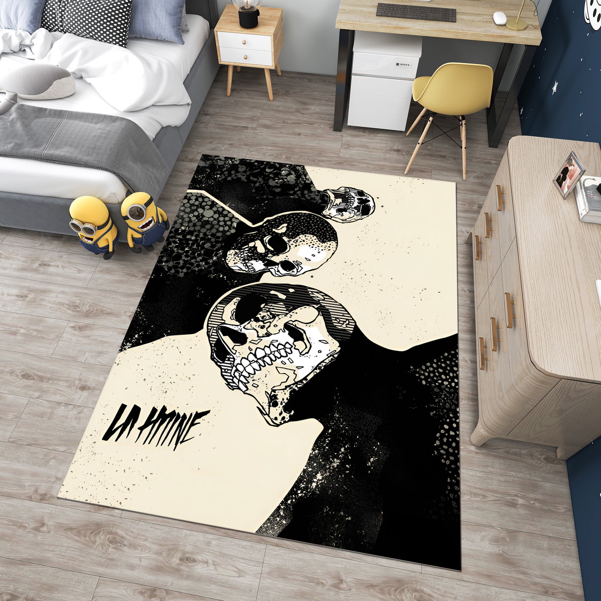 Dreammotif "La Haine Movie Modern Rug, Colorful Area Rugs For Living ...