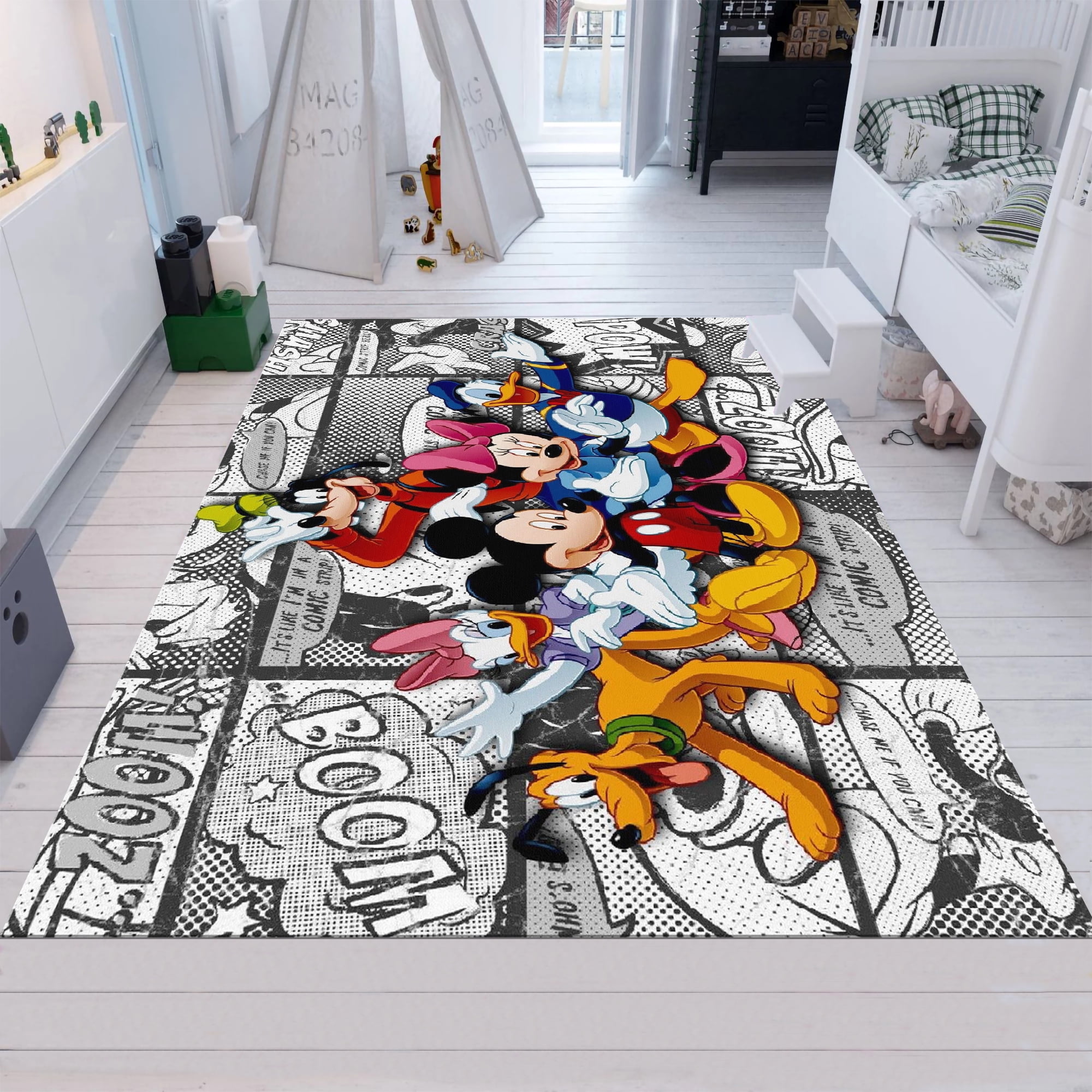 Mickey mouse rug store