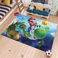 Gaming Rug for Boys Bedroom, Video Game Carpet with Gaming Theme Design ...