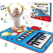 Battat Animal Jamboree Toy Drum and 4 Musical Instruments, Toddler and ...