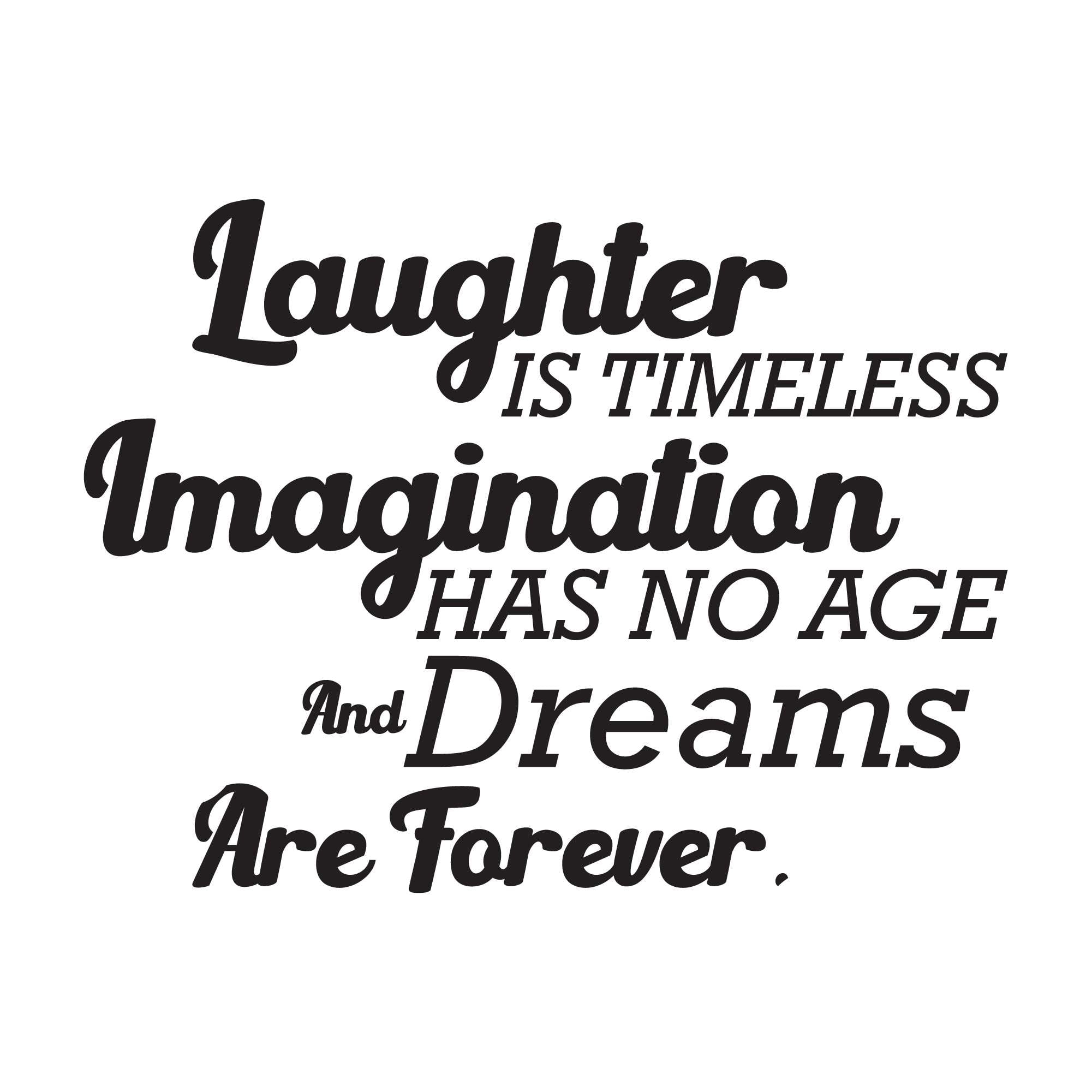 Dreams Are Forever Inspirational Quote Vinyl Motivational Design Wall ...