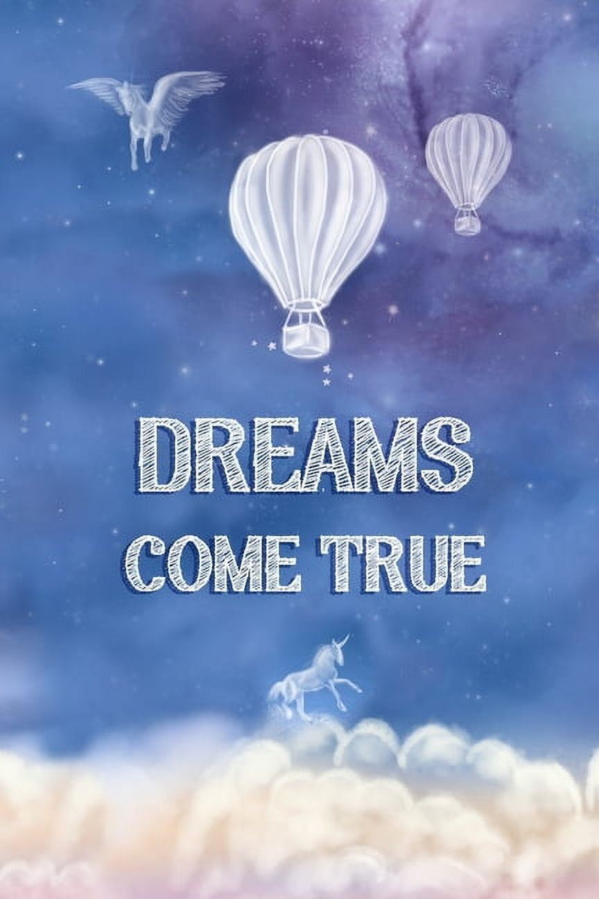Dreams Come True: Dream Diary, Sky Blue Celestial Cover with Cloud ...