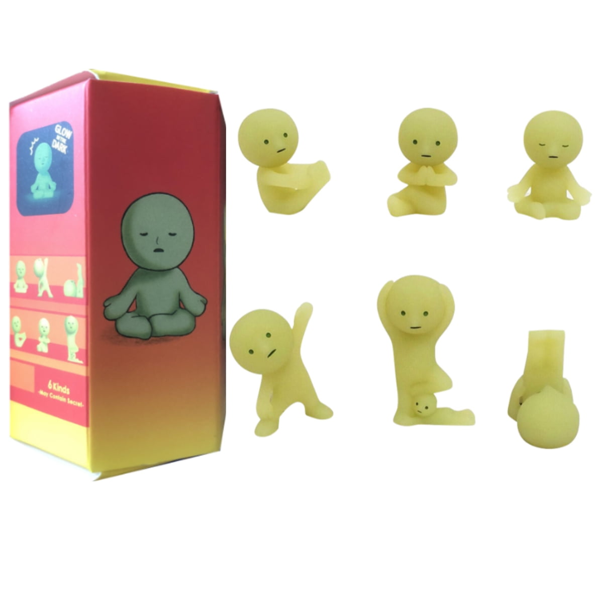 Dreams Smiski Glow in The Dark Figure - 1 Pcs HIPPERS Series, A Set of ...
