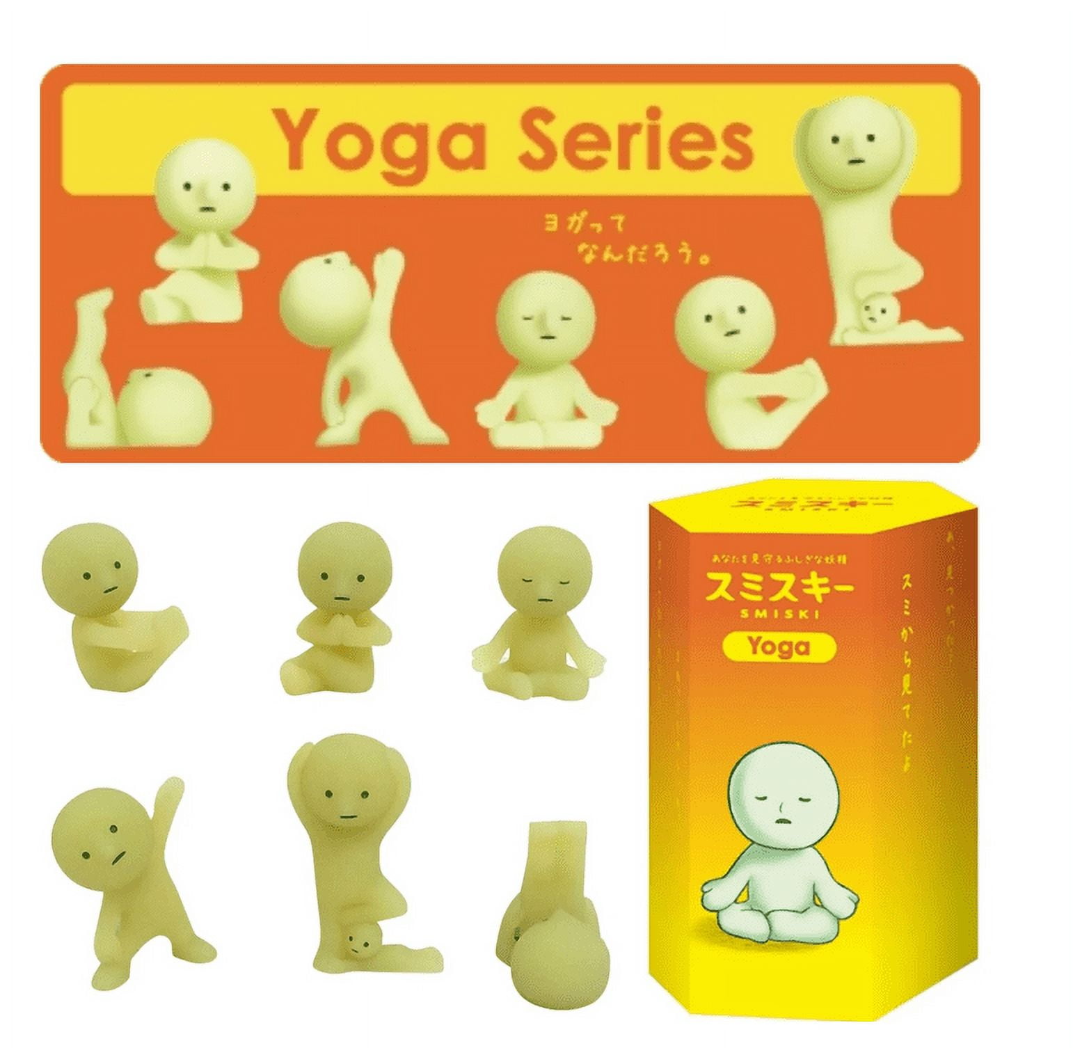 Customer reviews for Dreams Smiski Glow in The Dark Figure, Smiski Yoga ...