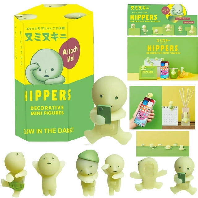 Dreams Smiski Glow in The Dark Mini Figure - HIPPERS Series / Random ...