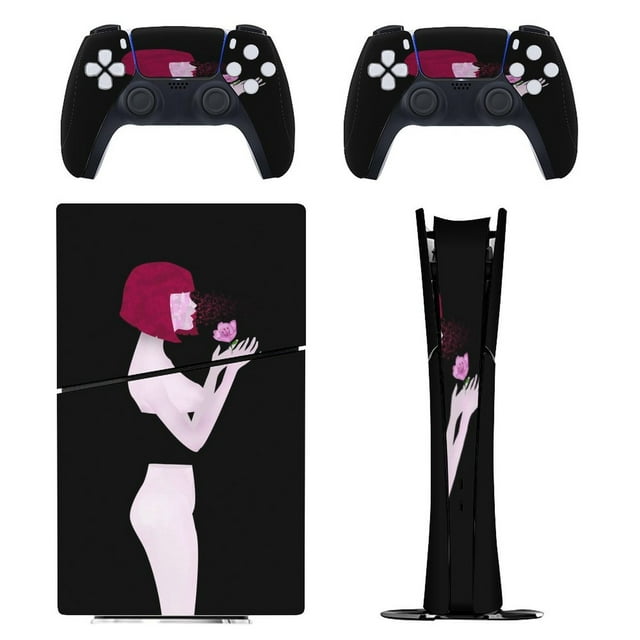 Dreams, Women, Flowers PS5/PS5 Slim Digital Disc Skin Sticker For ...