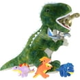 DreamsBe Dinosaur Stuffed Animal T-Rex and 5 Little Dinos for Boys ...